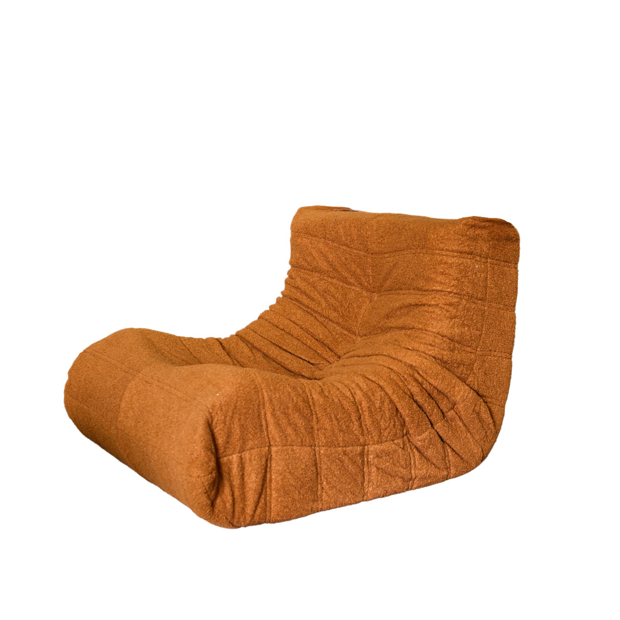 Tufted Lounge Chair | Armless Low-Profile Chair – What's New Furniture ...