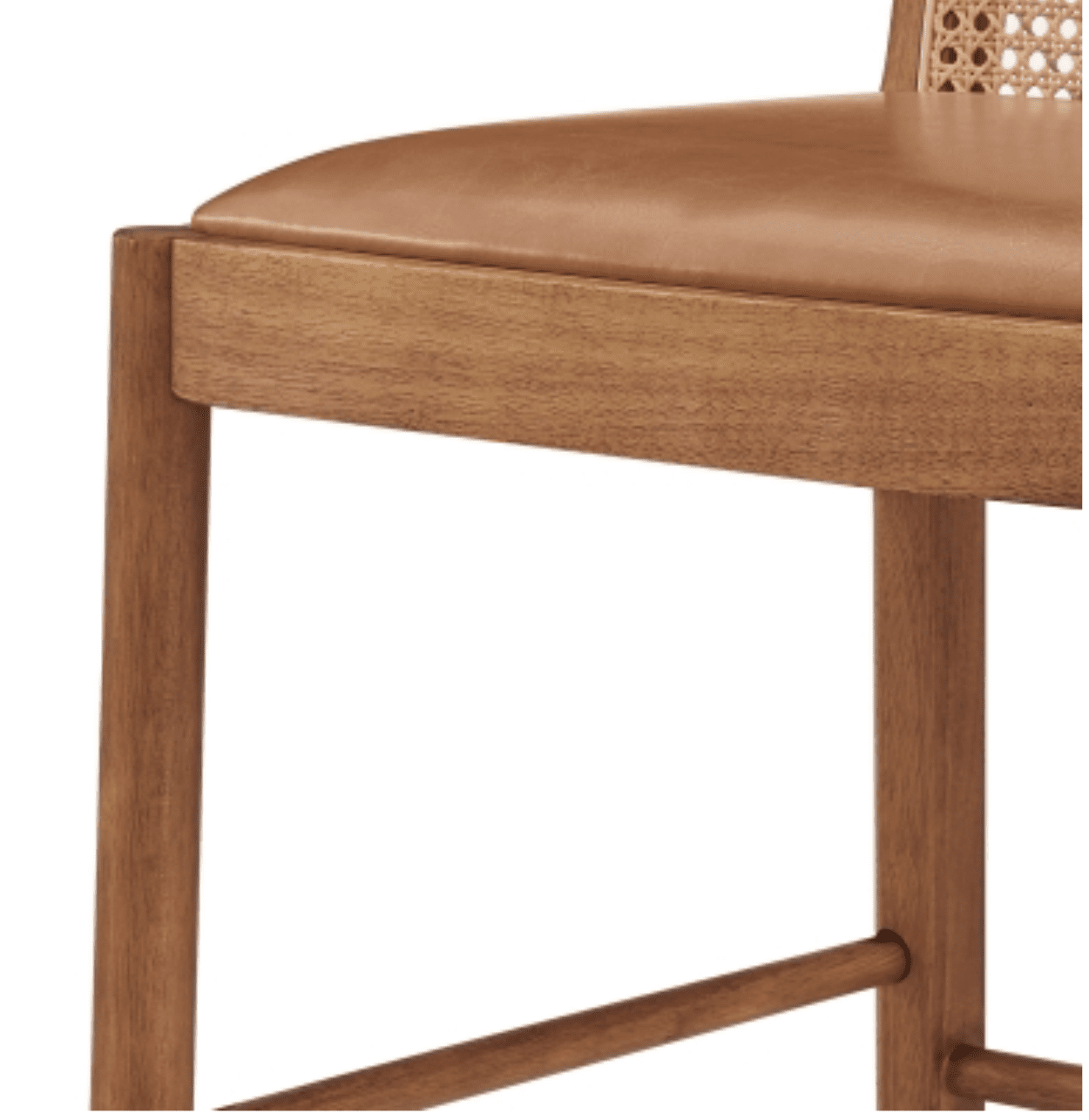 Donna KD Faux Leather Rattan Counter | What's New Furniture – What's ...